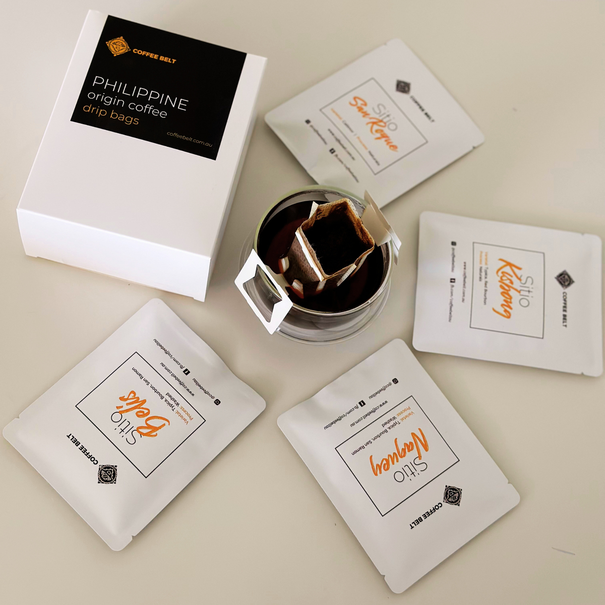 Philippine Single Origin - Surprise me aka Random Pack Drip bags – Coffee Belt